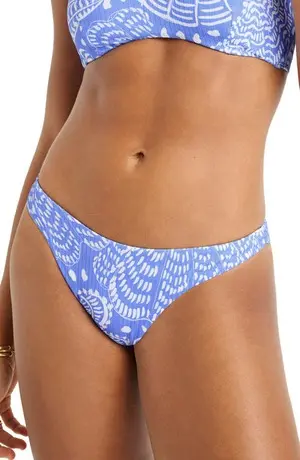 Vitamin A® Cali High Cut Bikini Bottoms - Blue