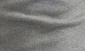Topshop V-neck Stretch Cotton Rib Tank