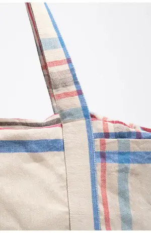 Bimba Y Lola Linen Maxi Bag