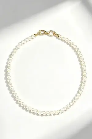 CLASSICHARMS Audrey Ocean Pearl Necklace - Gold