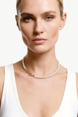 CLASSICHARMS Audrey Ocean Pearl Necklace - Gold
