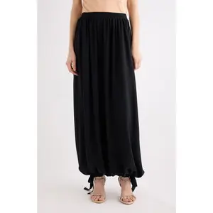 Chloé Virgin Wool Grain De Poudre Wide Leg Pants