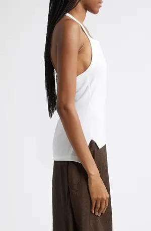 Ossou Clovis Organic Cotton Halter Tank