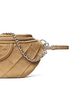 Tory Burch Fleming Soft Quilted Leather Belt Bag