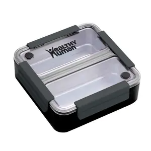 HEALTHY HUMAN Food Storage Box Black