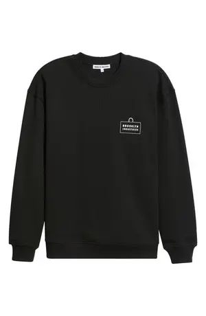 Brooklyn Industries Logo Graphic Sweatshirt - Black