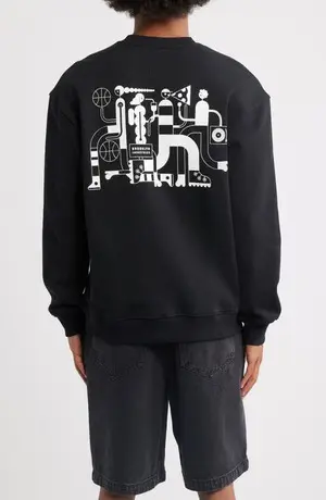Brooklyn Industries Logo Graphic Sweatshirt