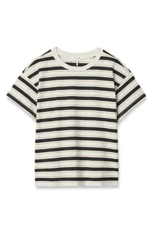 Rag & Bone Kelly Stripe Boxy T-shirt