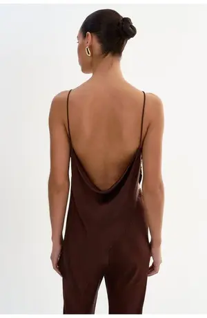 LAMARQUE Solange | Asymmetric Satin Cami