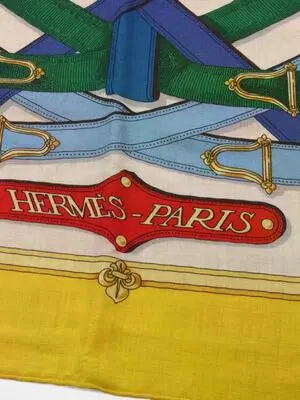 Hermès 2010s Cavalcadour Carréjean Shawl