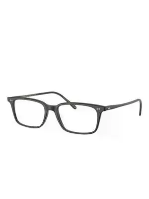 Oliver Spencer Neylan Rectangle-frame Glasses - Black