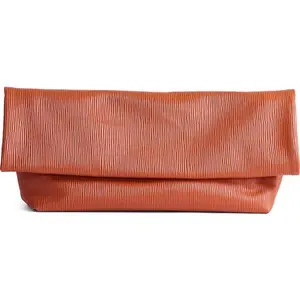 TOPSHOP George Faux Leather Clutch