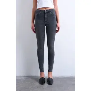 Topshop Jamie High Waist Skinny Jeans - Black