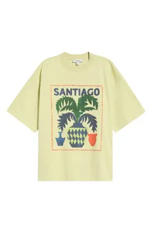 Topshop Santiago Oversize Graphic T-shirt