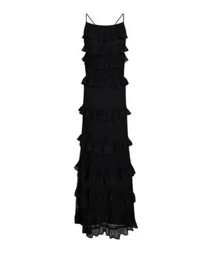 Zimmermann Tiered Pointelle-knit Maxi Dress