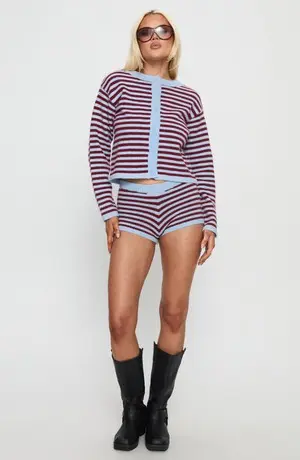 Princess Polly Kollens Striped Knit Cardigan