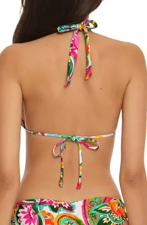 BECCA By Rebecca Virtue La Vie Reversible Triangle Bikini Top