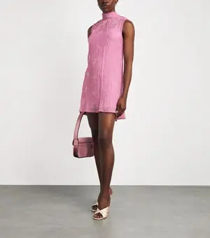 Staud Beaded Albee Mini Dress