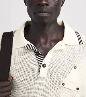 Jacquemus Silk-cotton Sailboat Polo Shirt