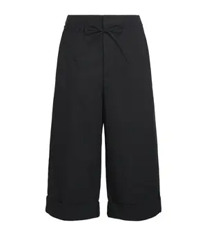 Jacquemus Cotton Marin Trousers - Black