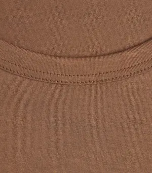 Sunspel Supima Cotton Classic T-shirt - Brown