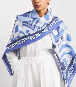 La DoubleJ Cotton Pareo Midi Skirt