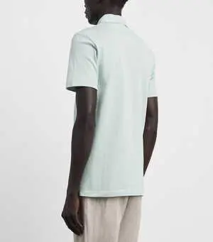 Sunspel Supima Cotton Riviera Polo Shirt - Green