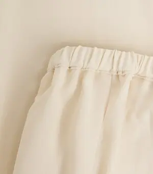 Stylein Lace-trim Monteroni Wide-leg Trousers