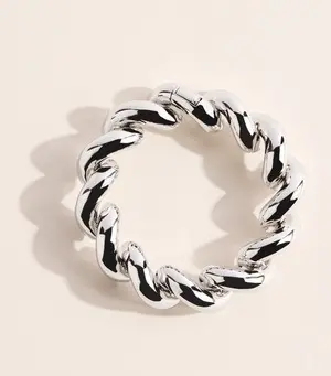 Eddie Borgo Plated Torsade Bracelet