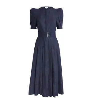 Gabriela Hearst Denim Patricia Maxi Dress - Navy