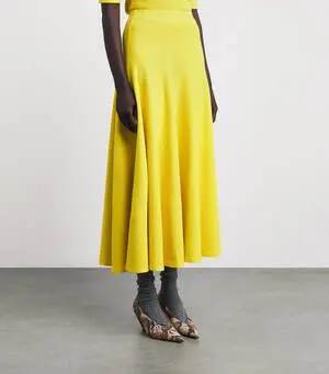 Gabriela Hearst Wool Cairan Maxi Skirt