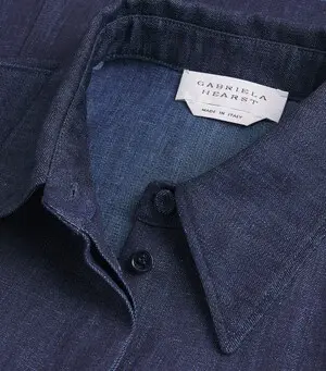 Gabriela Hearst Denim Sansi Shirt