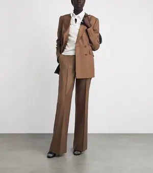 Gabriela Hearst Cotton Vesta Straight Trousers