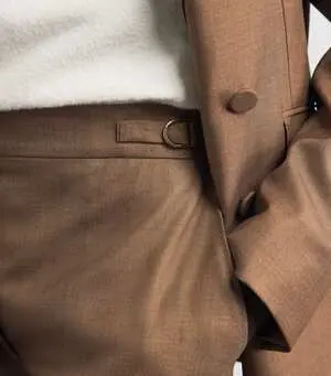 Gabriela Hearst Cotton Vesta Straight Trousers