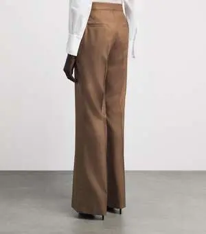 Gabriela Hearst Cotton Vesta Straight Trousers