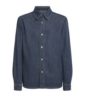 MAISON MARGIELA Denim Overshirt - Blue