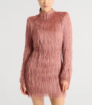 Balmain Fringe Mini Dress