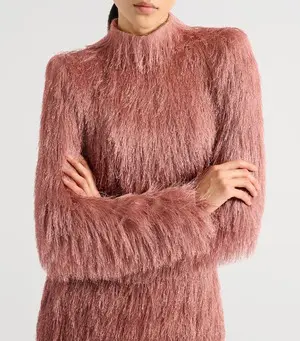 Balmain Fringe Mini Dress