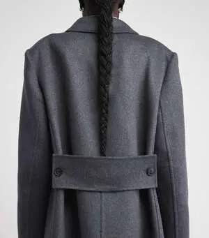 Victoria Beckham Wool-cashmere Double-faced Overcoat