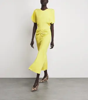 Victoria Beckham Cady Bela Midi Dress