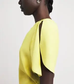 Victoria Beckham Cady Bela Midi Dress