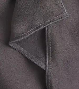 Victoria Beckham Satin Draped Midi Dress