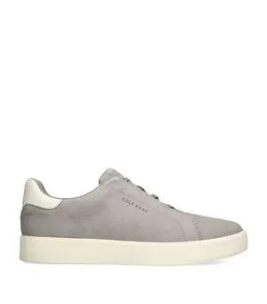 Cole Haan Suede Grandprø Low-top Sneakers - Grey