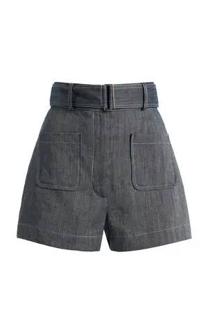 Matthew Bruch Thigh Length Shorts For Women