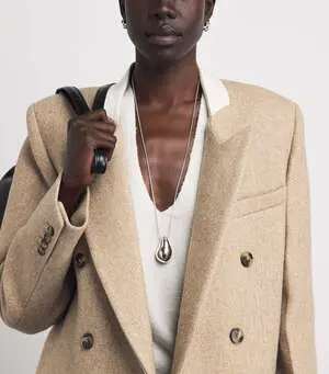 Victoria Beckham Wool-blend Double-breasted Jacket