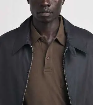 Sunspel Supima Cotton Riviera Polo Shirt - Brown