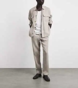 Sunspel Linen Overshirt
