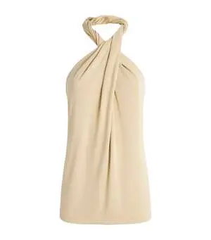 TOTEME Jersey Halterneck Top