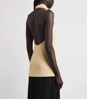 TOTEME Jersey Halterneck Top