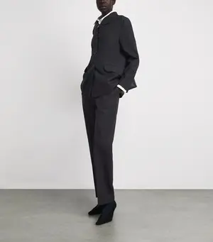 JIL SANDER Wool Gabardine Blazer